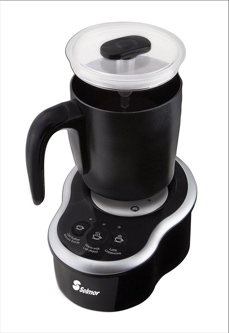 מקציף חלב עם 3 תוכניות הפעלה וכוס נשלפת דגם SE-974 SELMOR - לויזון מרקט - Levizon Market
